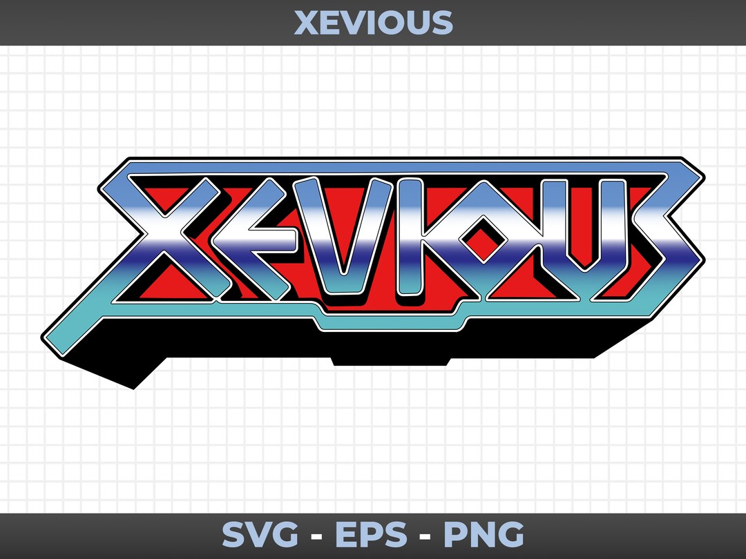 Xevious / Arcade / Graphic, Clipart, SVG, EPS, PNG - Etsy