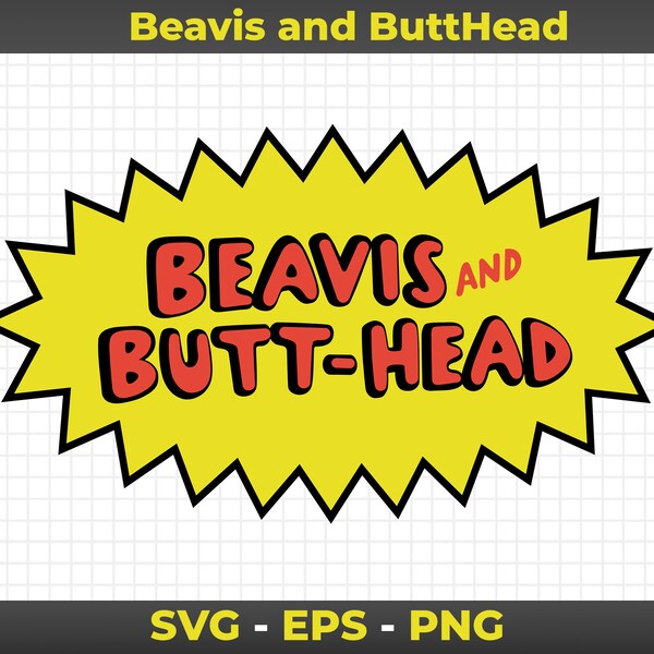 Beavis and Butthead Svg Png - Etsy