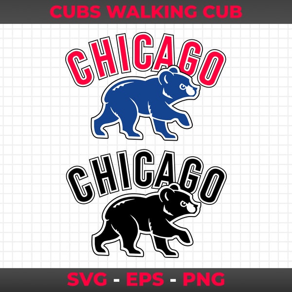 Chicago Cubs Svg - Etsy