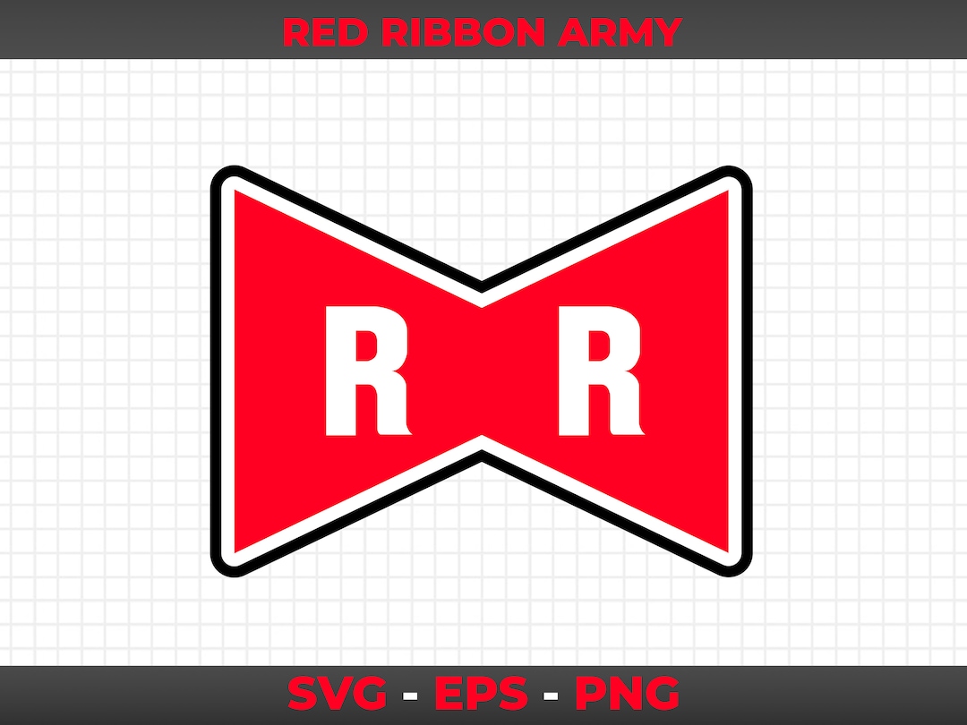 Red Ribbon Army / Graphic, Clipart, SVG, EPS, PNG / Cut Files for ...