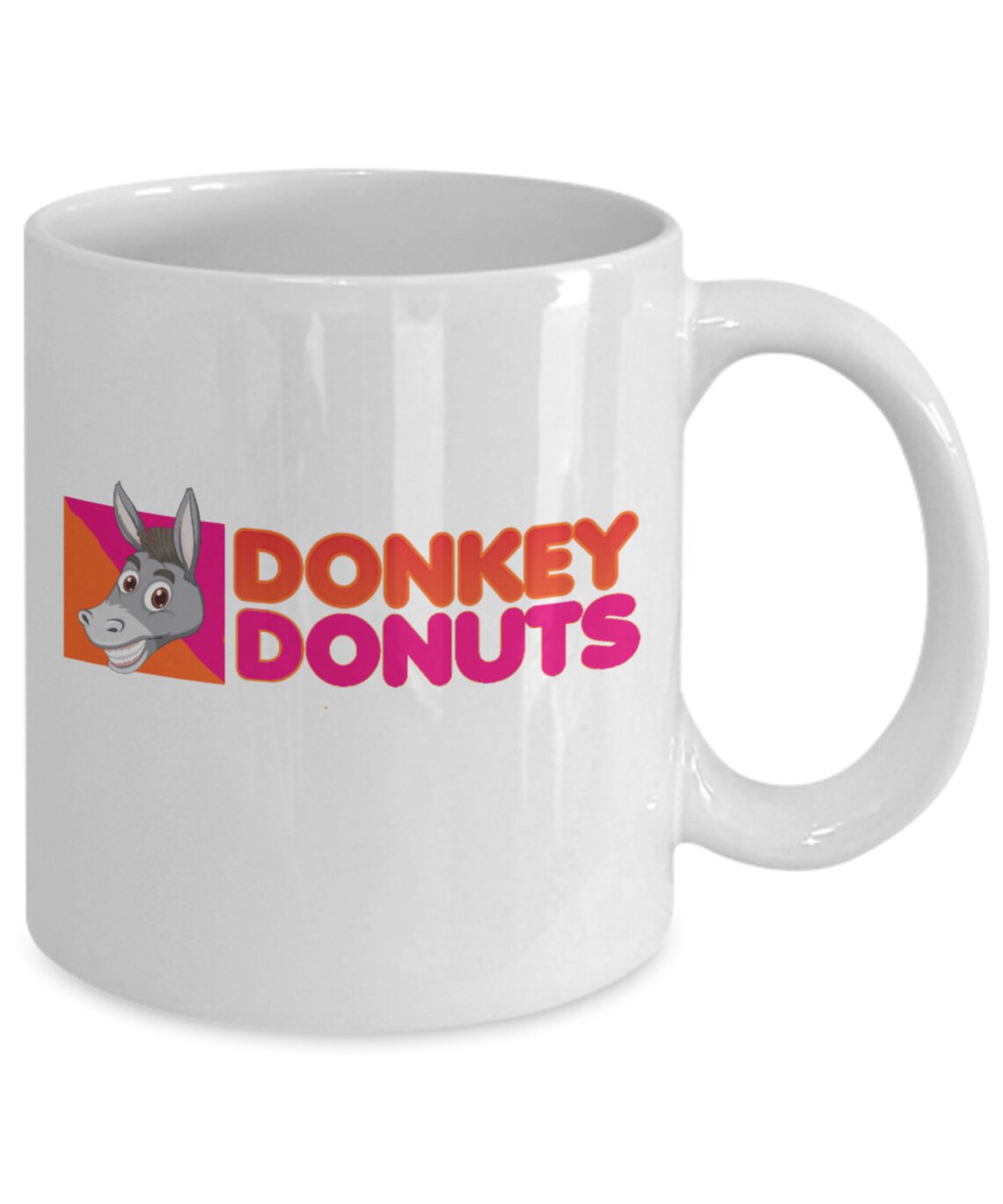 Donkey Donuts Coffee Mug - Etsy