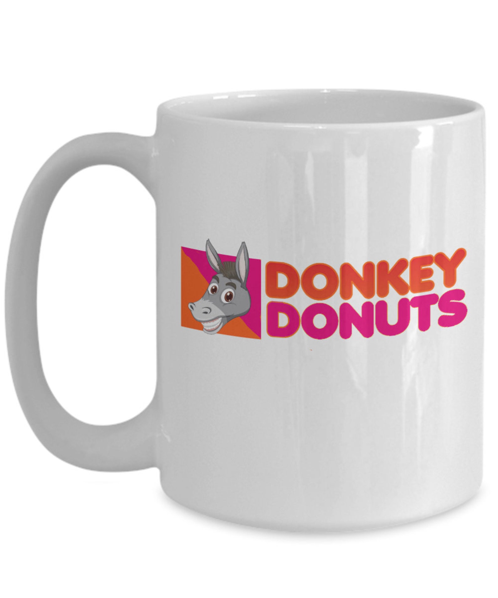 Donkey Donuts Coffee Mug - Etsy