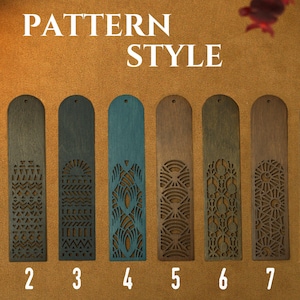 Custom Wood Bookmarks With Tassel, Personalized Wooden Bookmark, Unique ...