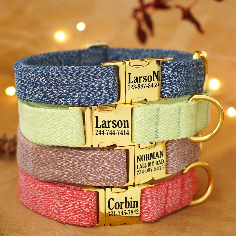 Custom Dog Collars - Etsy