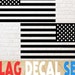 Fender Flag Decal United States of America Flag Vinyl Decal Military ...