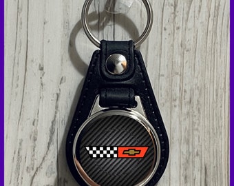Corvette Keychain | Etsy
