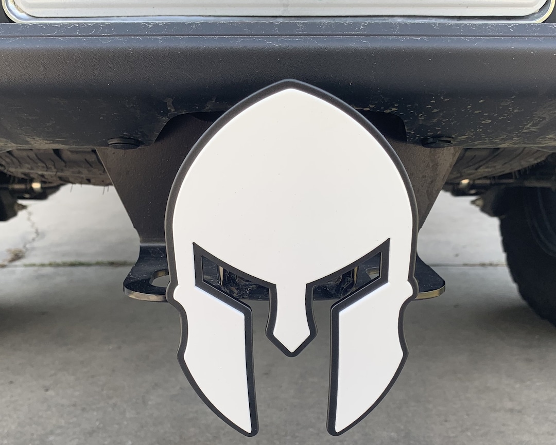Spartan Style Trailer Hitch Cover 2 Inch Receiver Cover - Etsy