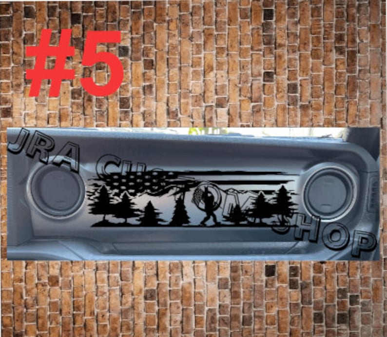 Dash Decal You Pick 8 Options Custom Dash Mural Decals Offroad - Etsy