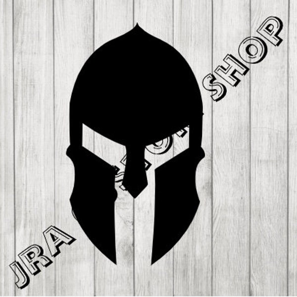 Spartan Helmet Decals - Etsy