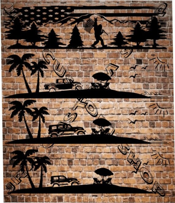 Dash Decal You Pick 8 Options Custom Dash Mural Decals Offroad - Etsy