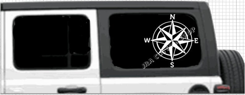 Compass Decal Multiple Sizes Vinyl Decal Car Truck Van SUV Mug - Etsy