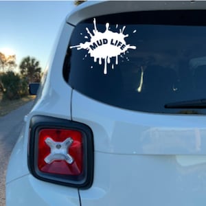 Funny Decal " Mud Life " Truck Suv Sxs ATV Offroad 4x4 Sticker Gift - Etsy