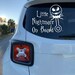 Vinyl Decal Little Nightmare on Board NMBC Style Decal Car - Etsy