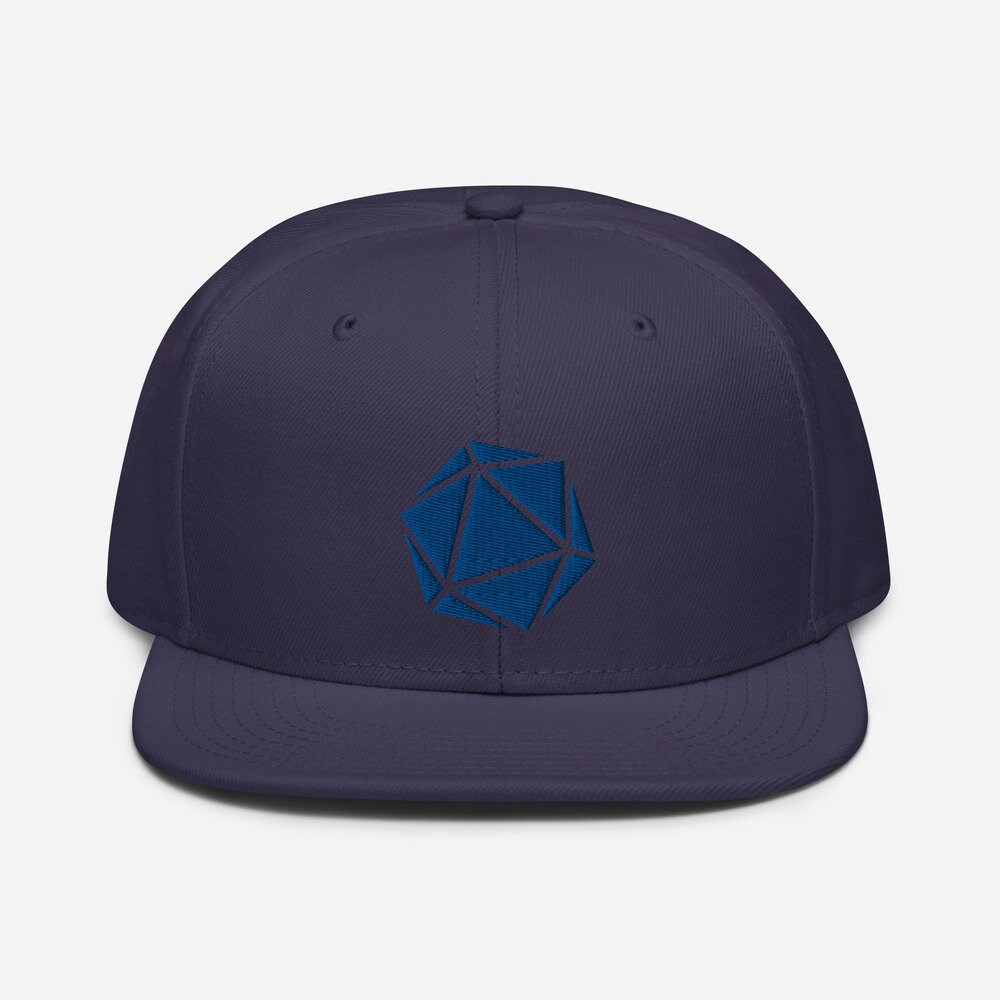 D20 D&D Polyhedral Die Snapback Hat - Etsy UK
