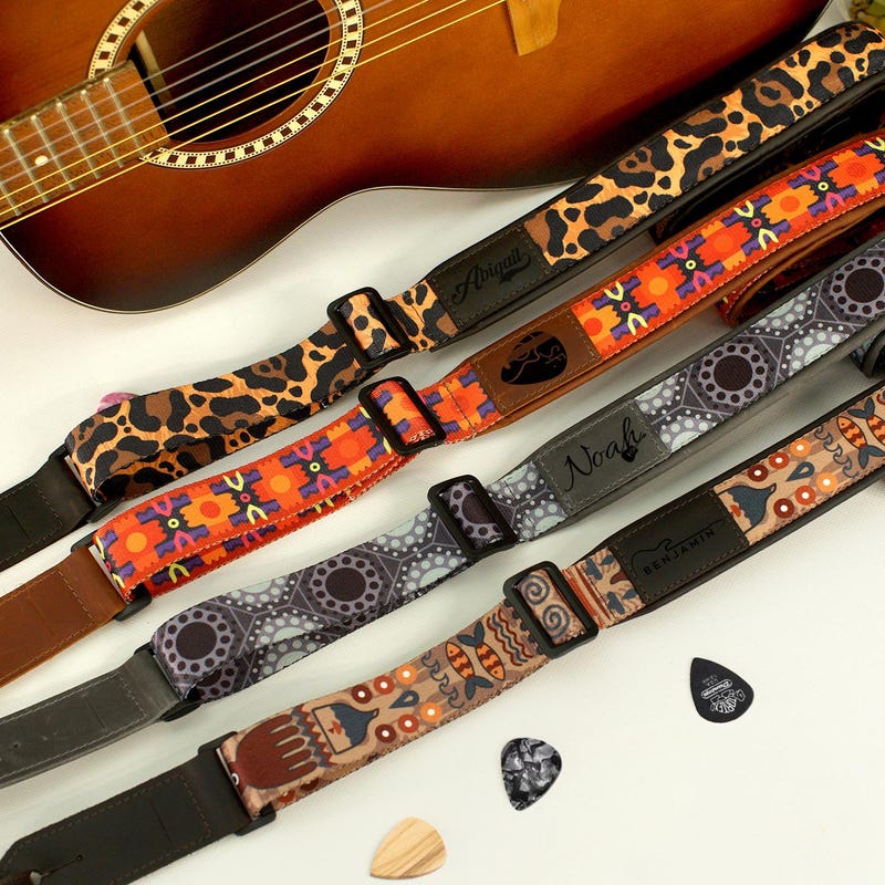 Custom Guitar Strap - Etsy