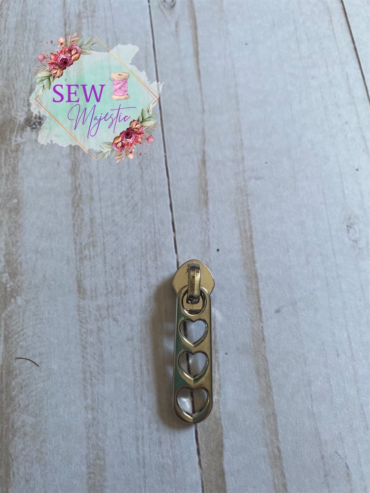 Triple Love Heart Size 5 Zipper Pulls for Nylon Zippers - Etsy