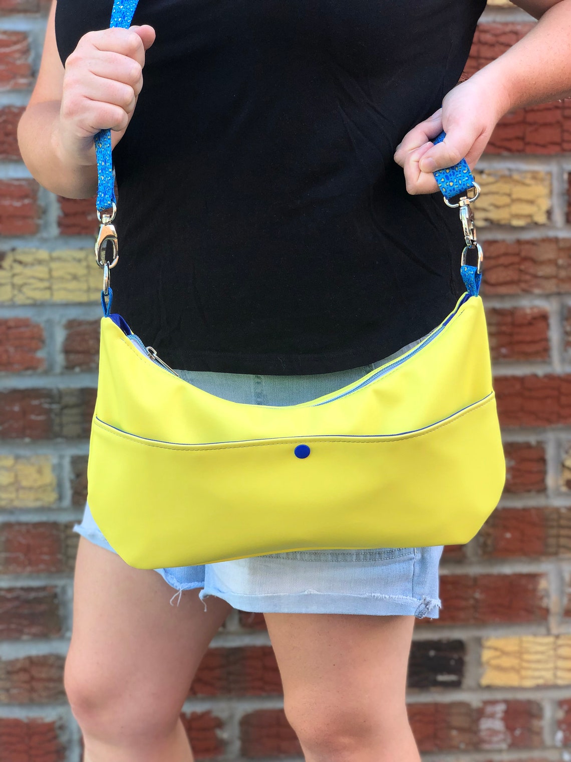 Winter Crescent Bag, PDF Pattern, Bag Pattern, Sewing Pattern for Bags ...