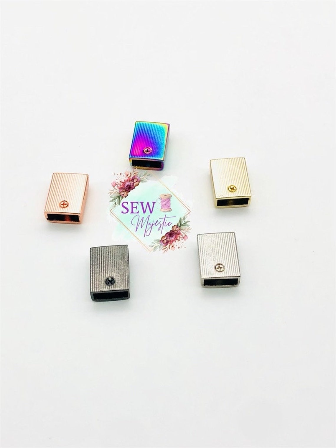 XL Zipper End Caps Screw-in Zipper Ends Zipper Cap for - Etsy