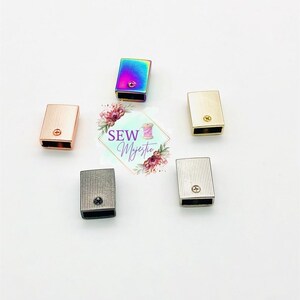XL Zipper End Caps, Screw-in Zipper Ends, Zipper Cap, for Bagmaking ...