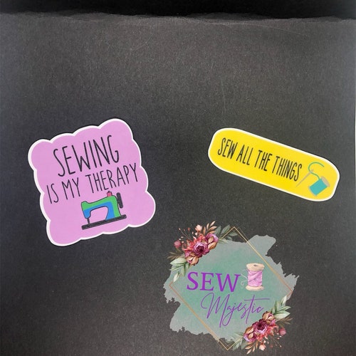 Printable Sewing Stickers for Your Planner Sewing Machine - Etsy Canada