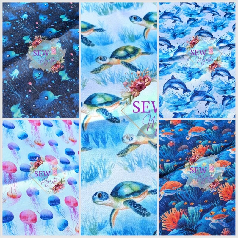 Dolphin Fabric - Etsy
