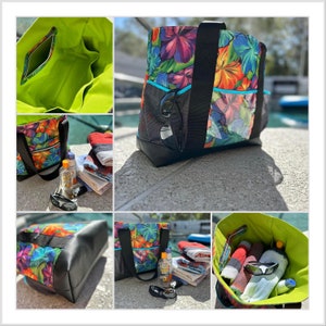 The Eileen Pool Tote Pattern, PDF Printable Pattern, Sewing Pattern ...