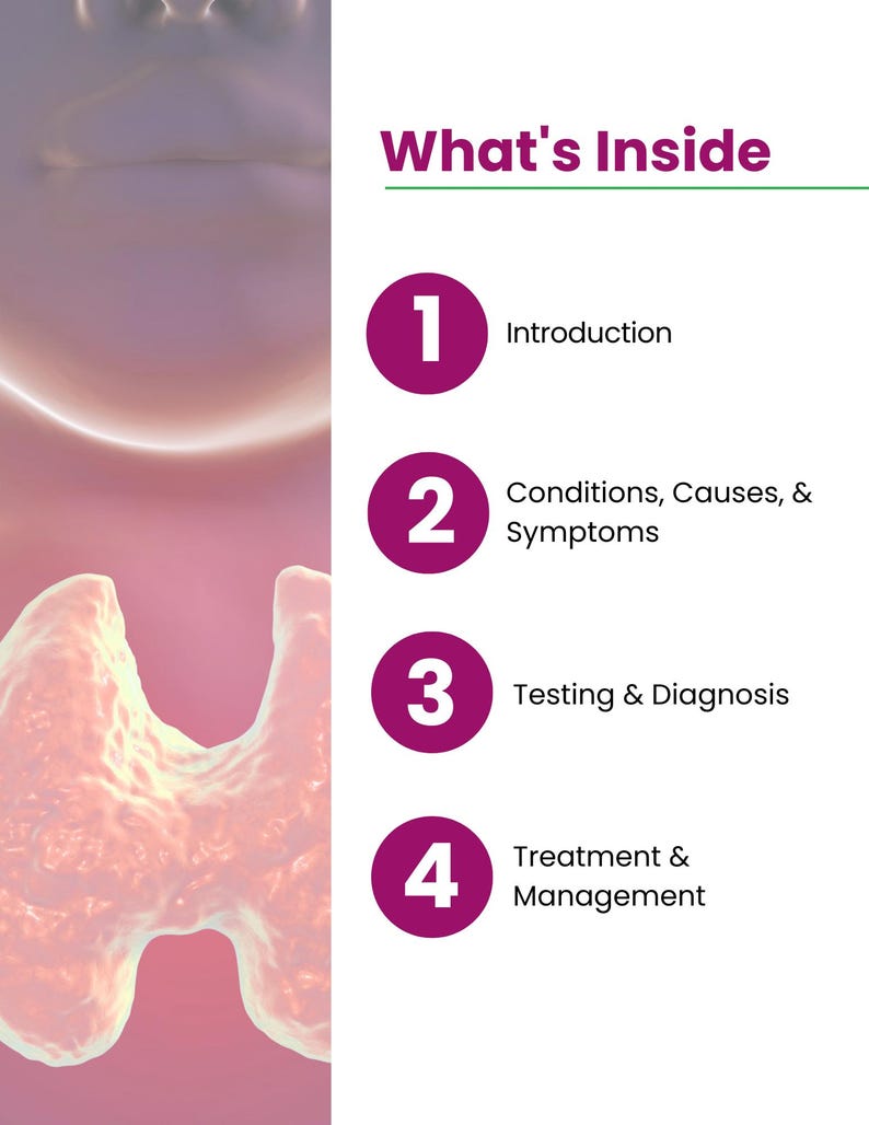 Your Ultimate Guide to Nutrition and Hypothyroidism - Etsy