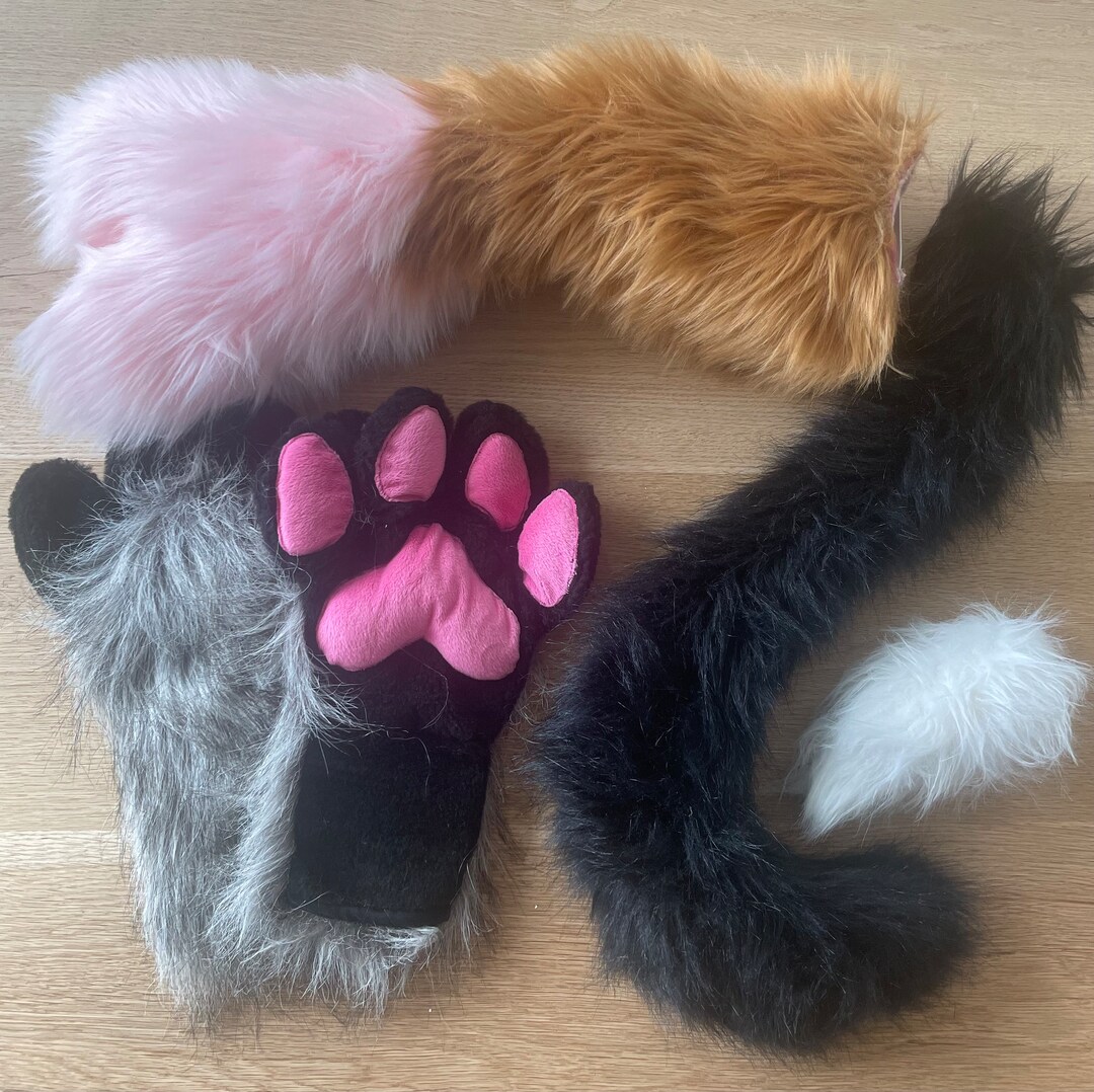 Fursuit Paws and Tails Lot - Etsy