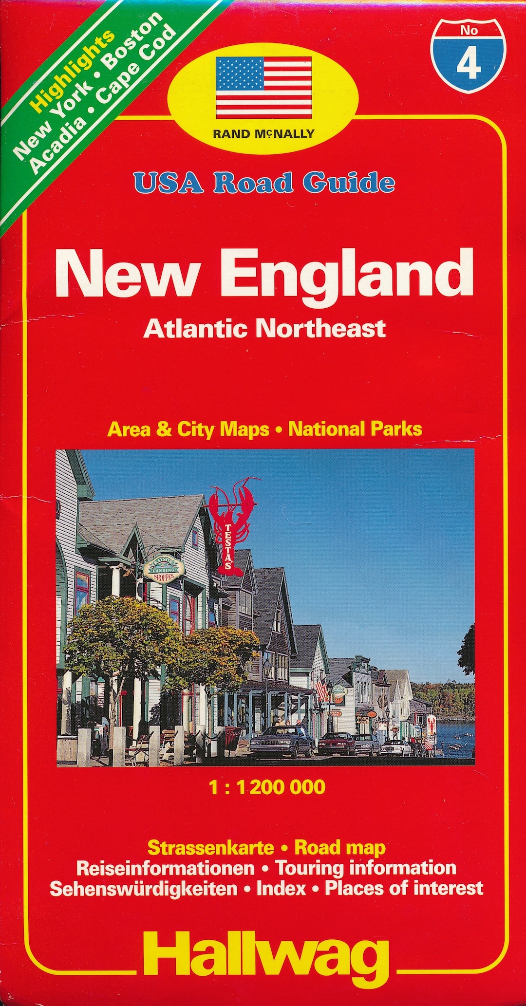 New England Maps Lot of 5: New England, Vermont, Rhode Island ...