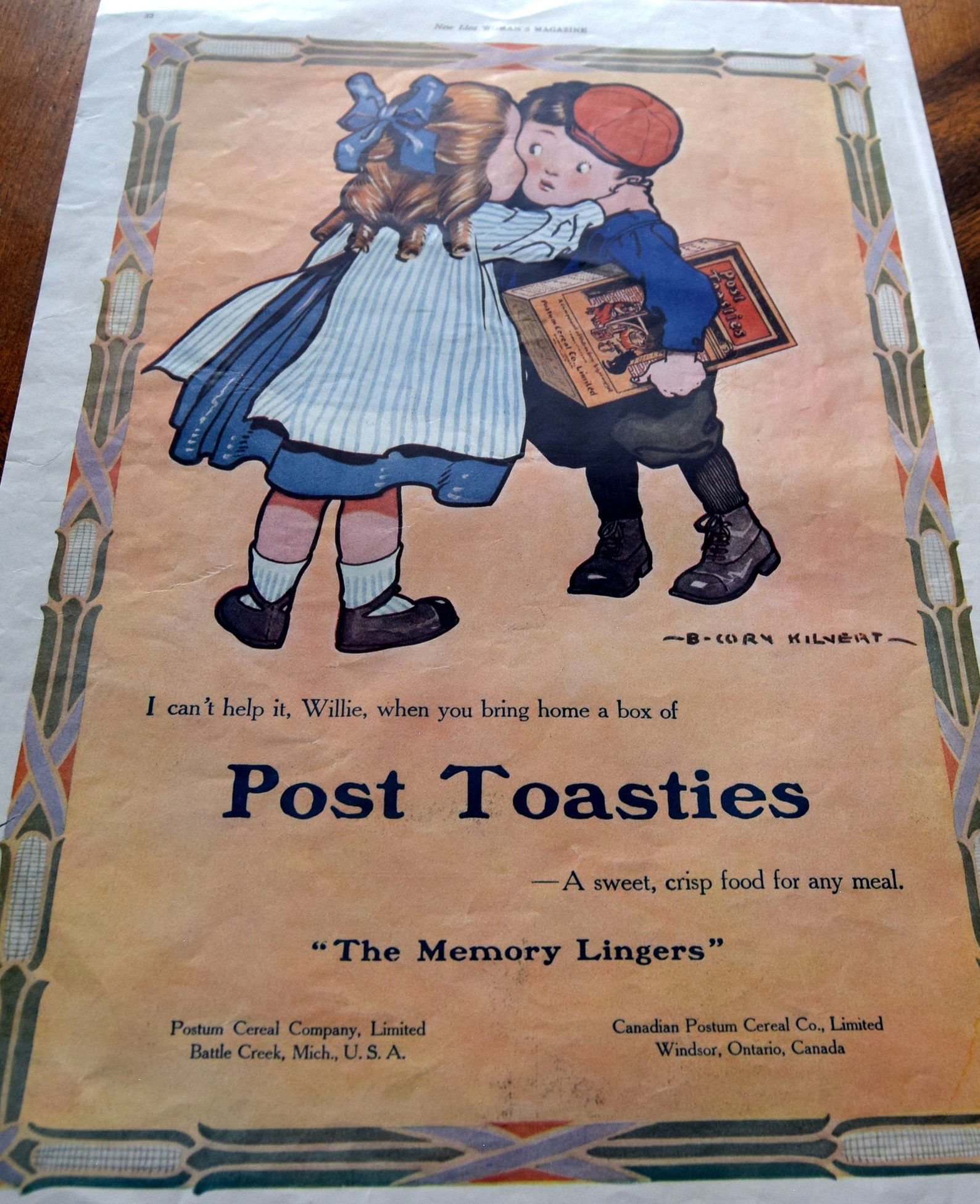 Vintage Antique Magazine Print Ad's 1900's Assortment of Sizes Lot of 6 ...