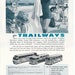Trailways Bus Company 2 Magazine Ads From the 1950's - Etsy