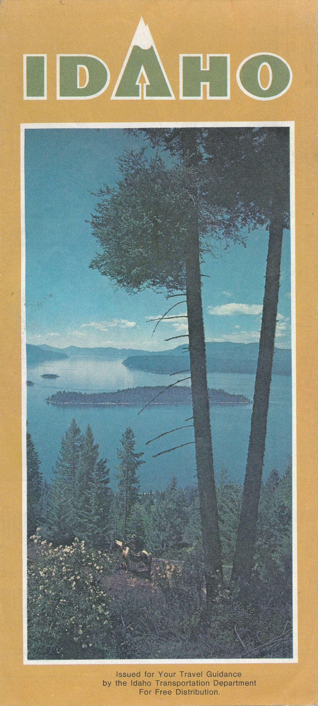 Idaho Official Highway Map 1976 Brand New - Etsy