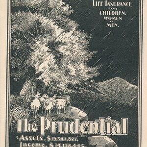 3 Vintage Magazine Ads for Life Insurance From the 1900's Thru 1910's ...