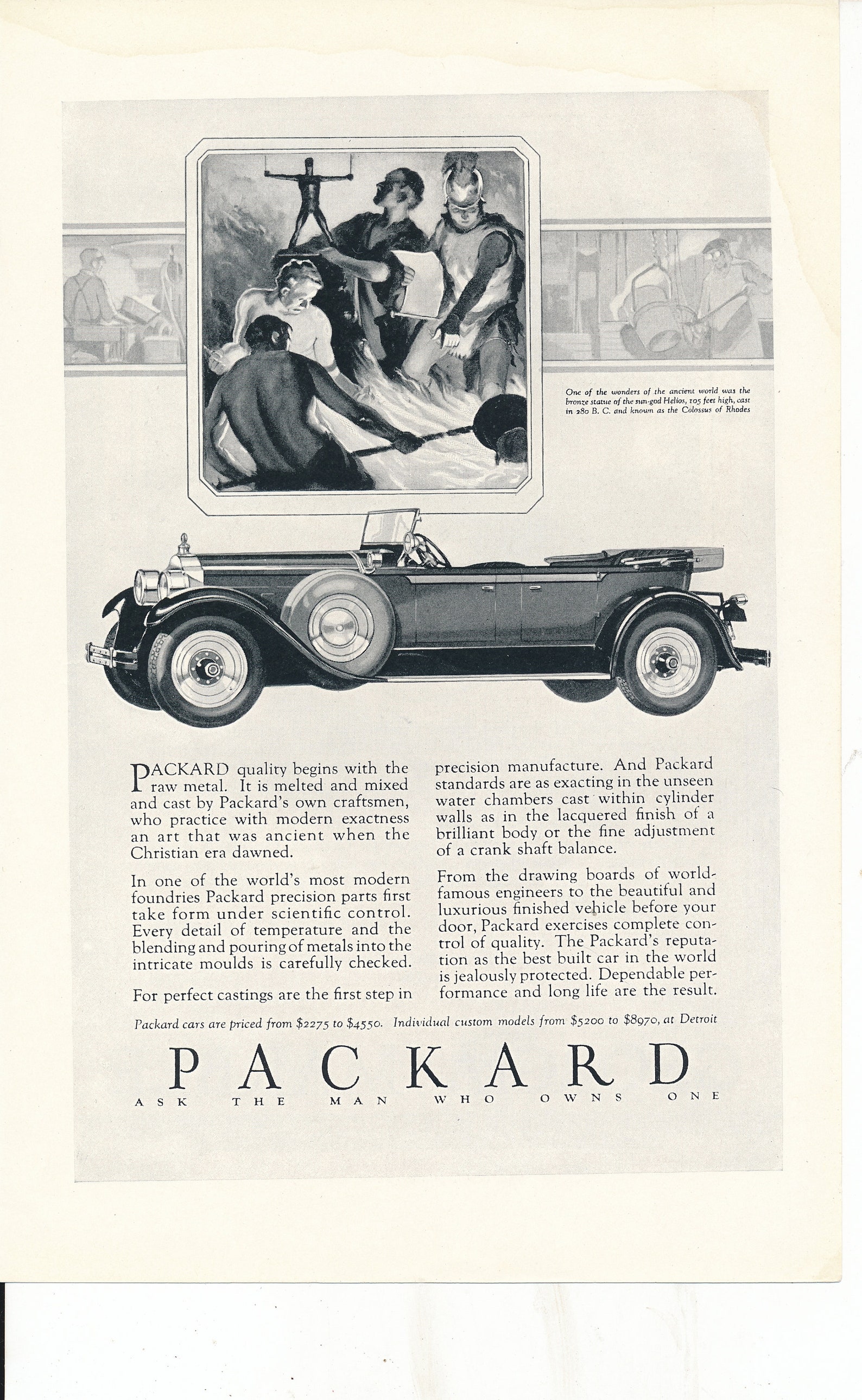 4 Vintage Packard Print Ads From the 1920's - Etsy