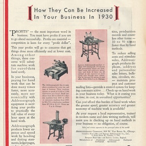 10 Vintage Antique Magazine Ads for Office Machines 1890's Thru 1930's ...