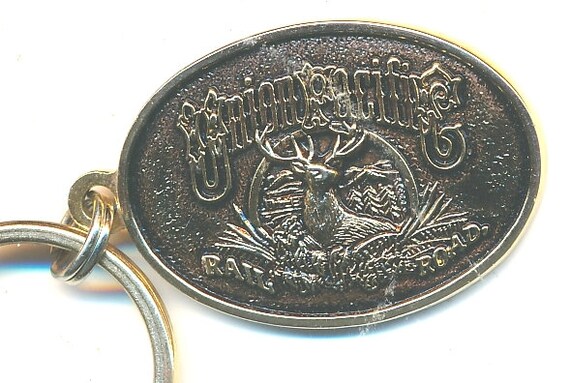 Union Pacific Railroad key chain - Gem