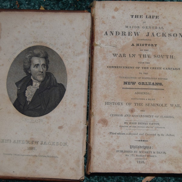 Andrew Jackson - Etsy