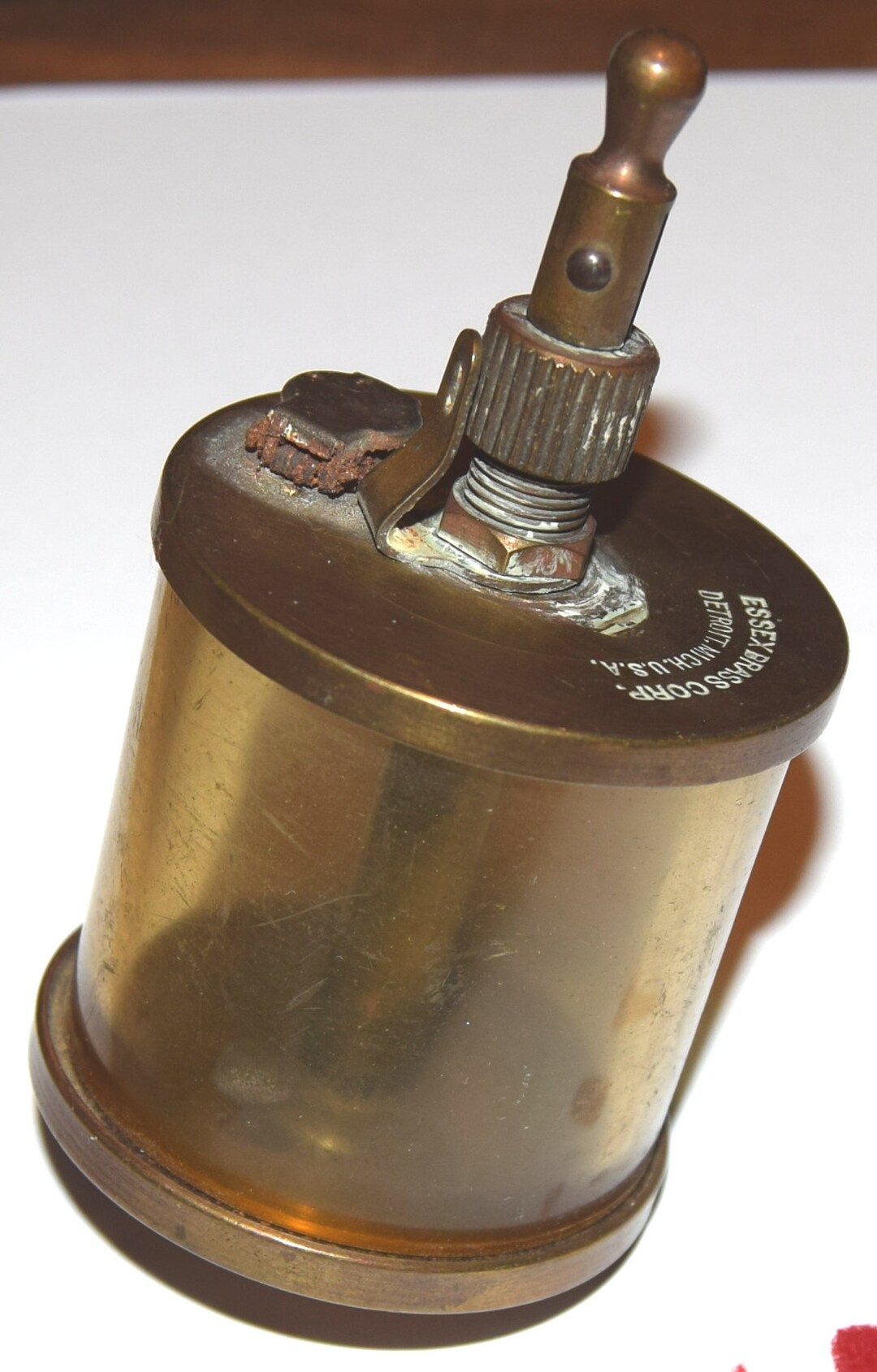 Railroad Steam Locomotive Lubricating Cup off of a Davenport 0-6-0 - Etsy