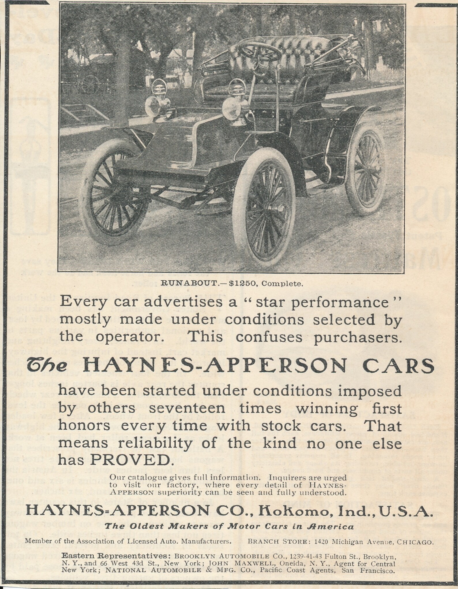 Haynes Automobile Company 4 Vintage Print Ads From the 1900's - Etsy