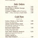 Alaska Railroad Dining Car Menu - Etsy
