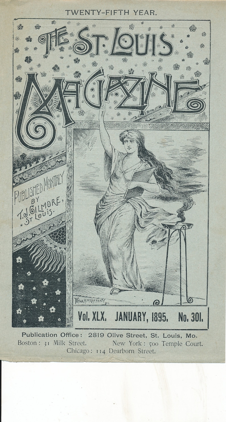 12 Vintage Antique Magazine Ads Related to Publications From the 1890's ...