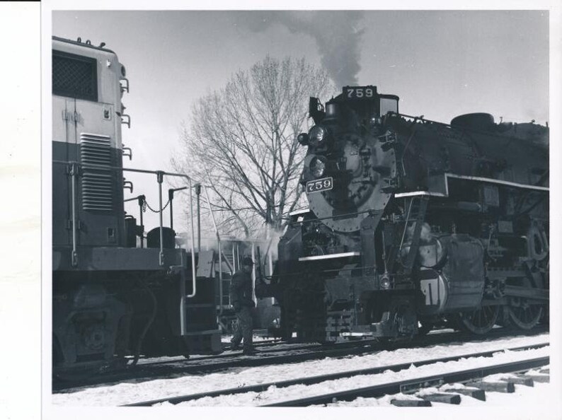 Western Maryland Railroad and NKP Bershire 759 Operating Over the WM RR ...
