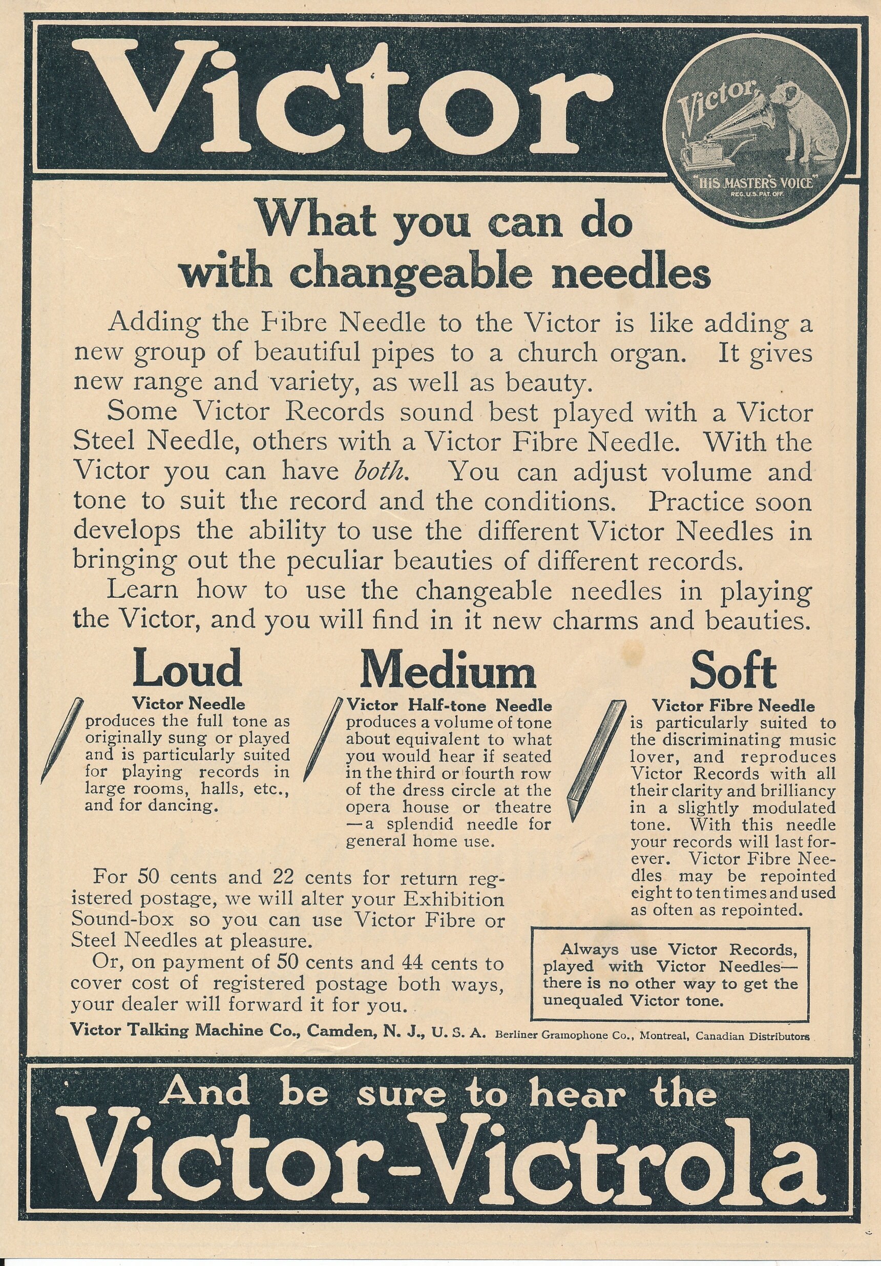 Vintage 3 Victor-victrola Magazine Print Ads From the 1910's - Etsy