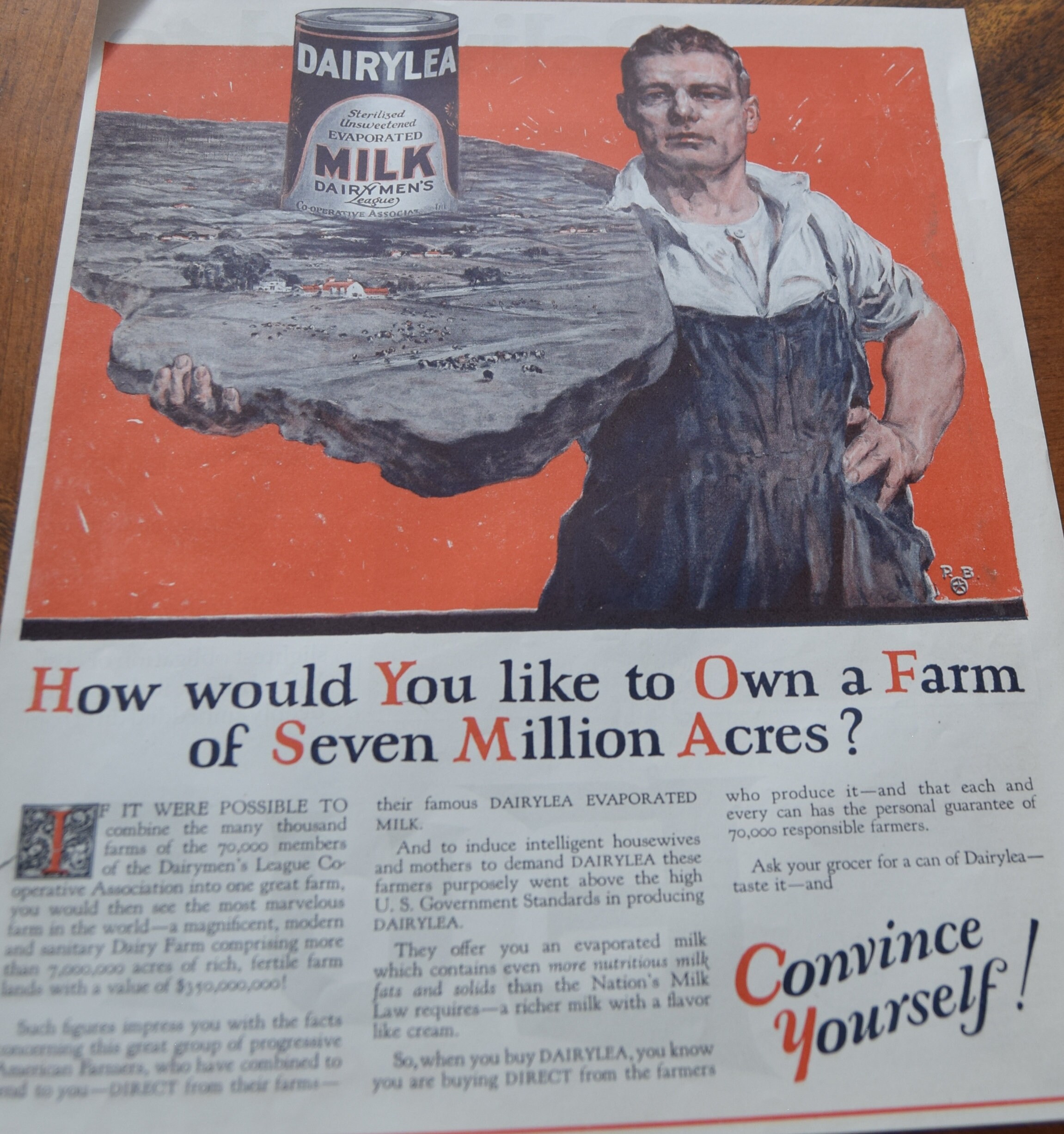 Vintage Antique Magazine Print Ad's 1900's Assortment of Sizes Lot of 7 ...