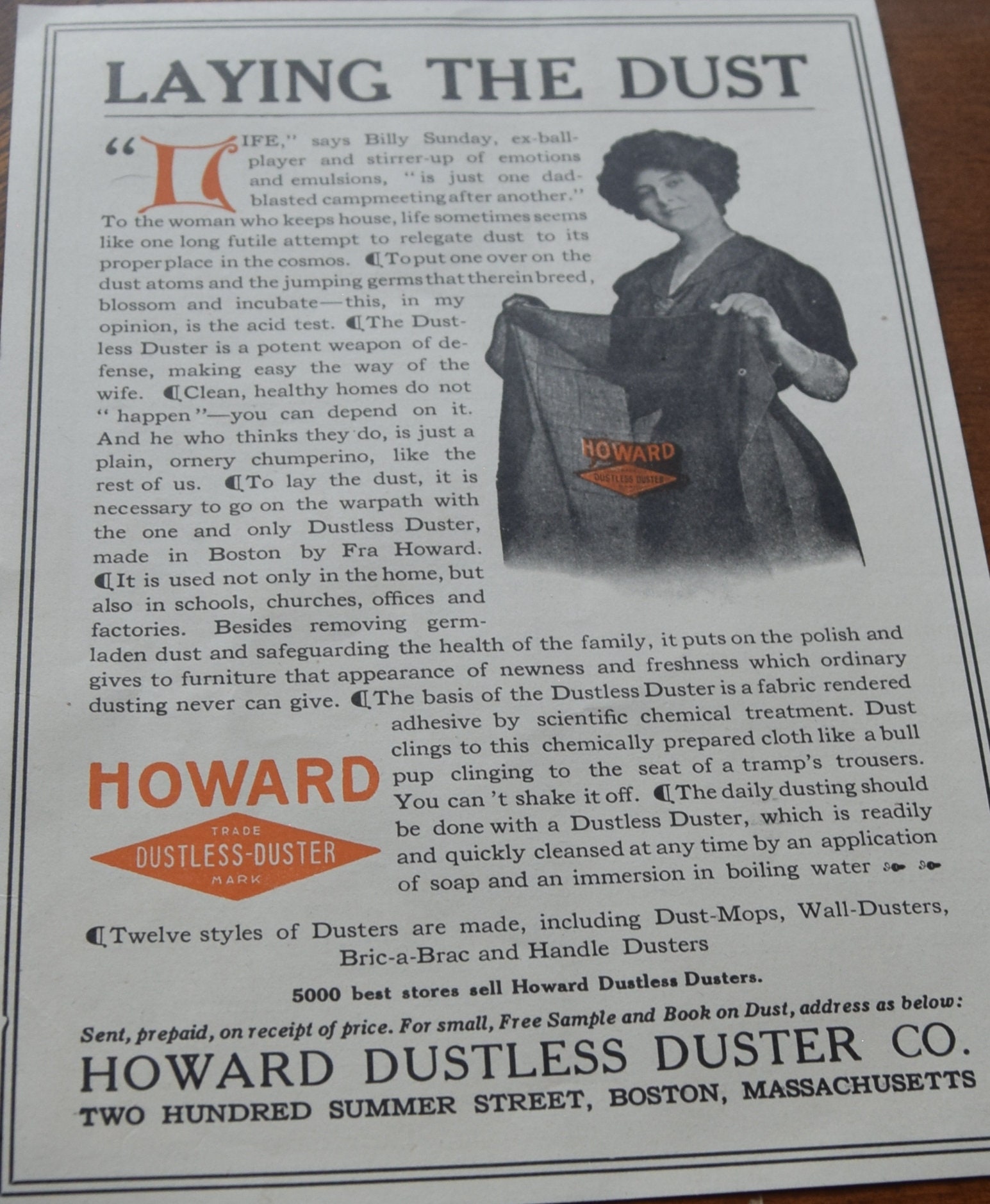 Vintage Magazine Print Ad's From the Early 1900's Lot of 8: Variety of ...