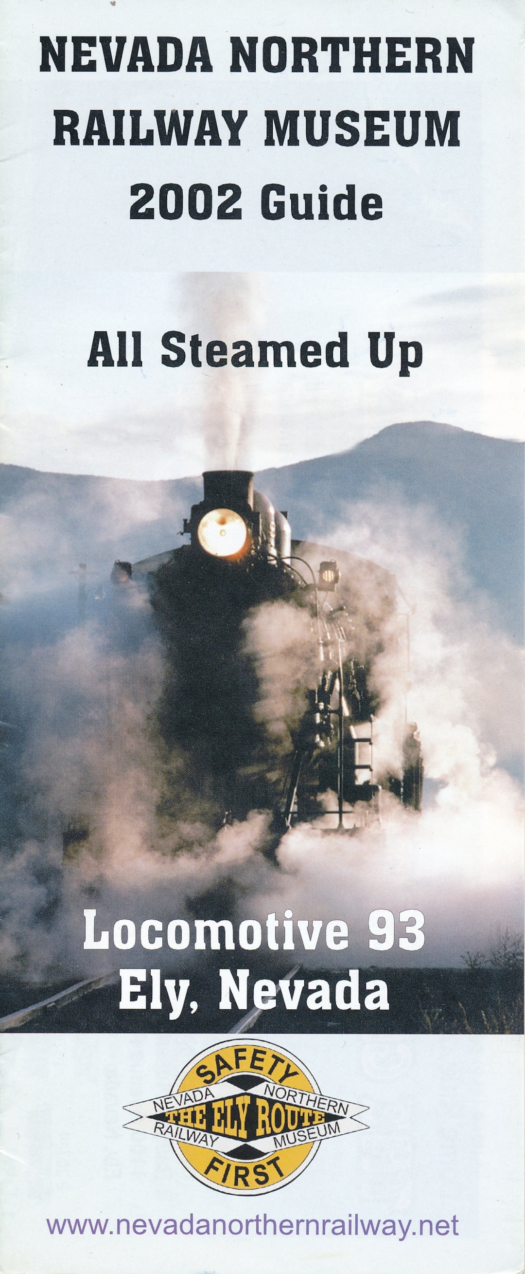 Nevada Northern Railway Lot of 8 Brochures - Etsy