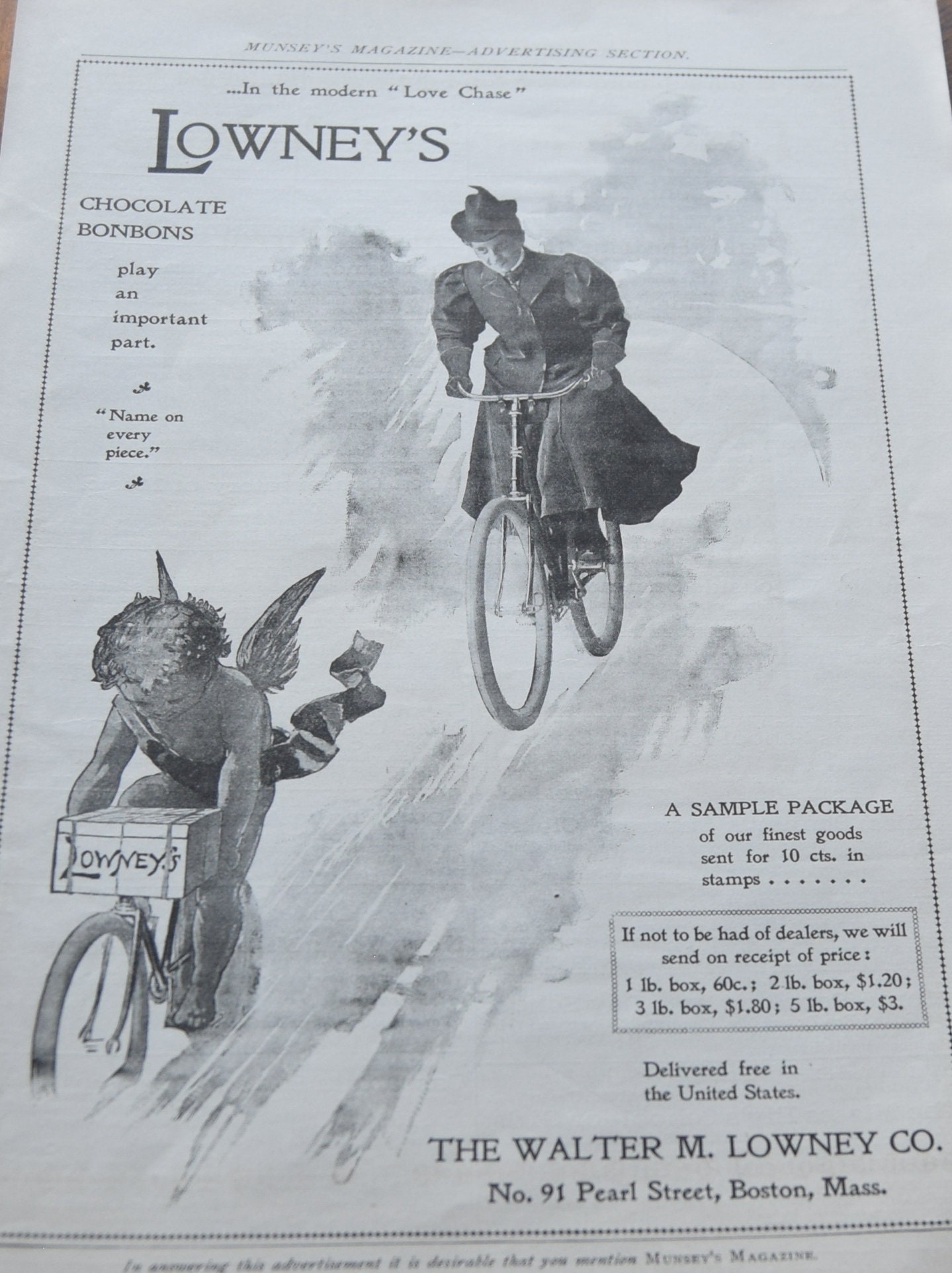 Vintage Antique Magazine Print Ad's 1900's Lot Of3: Ad's Cookies ...