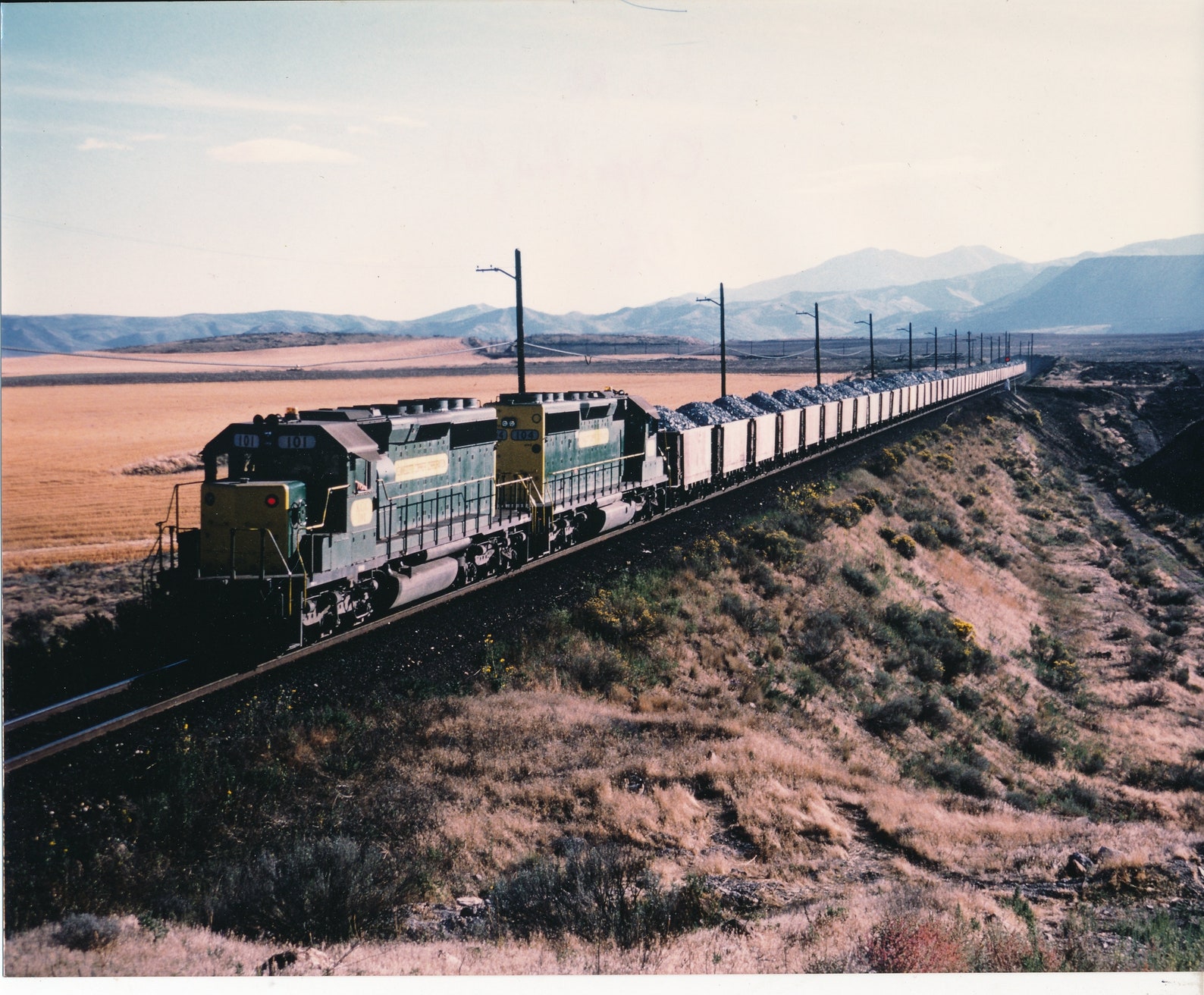 KCC Kenicotte Copper Railroad Utah Division 8 X 10 Color Photos Lot of ...
