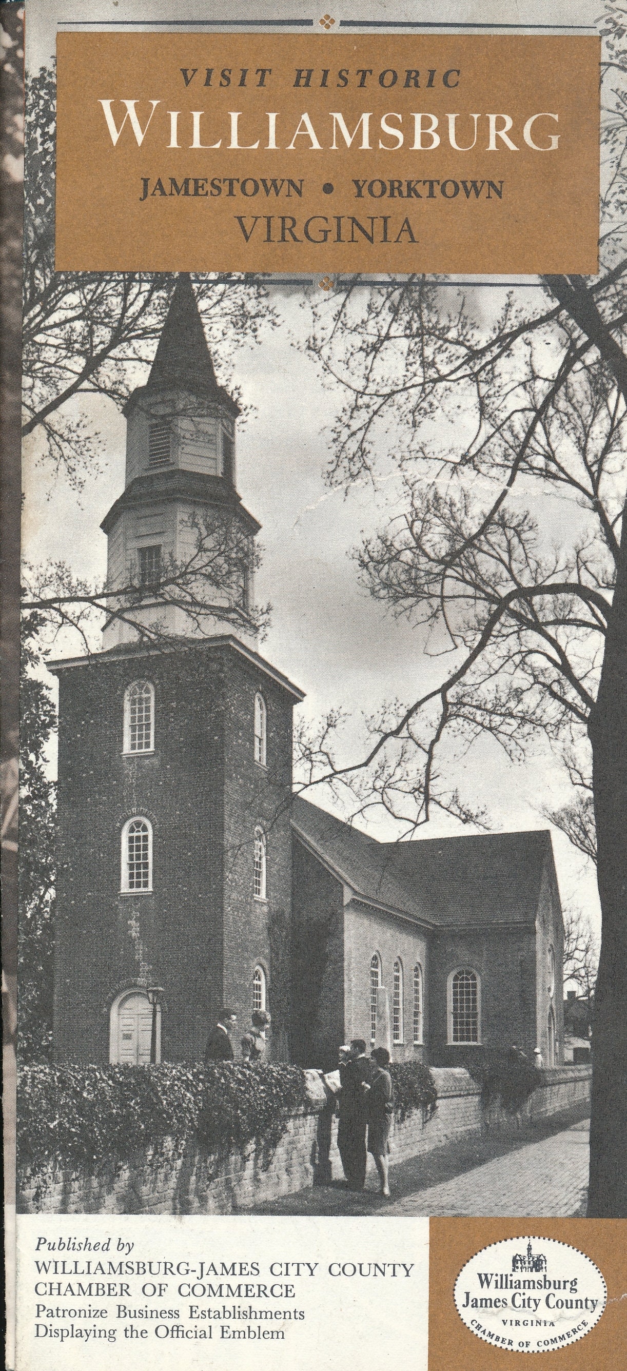 Virginia Travel Brochure and Lot of 5 Williamsburg Brochures 1970's - Etsy