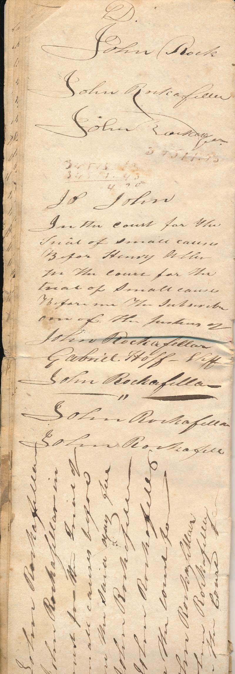 Antique Handwritten Accounting Ledger Pages Peoples Names and Amounts ...